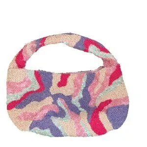 Unbranded | Bags | New Beaded Sequin Sewn Colorful Shoulder Bag Made In ...